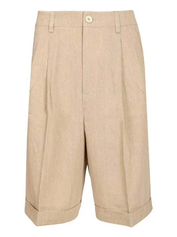 Jacquemus Tailored Shorts - Cream