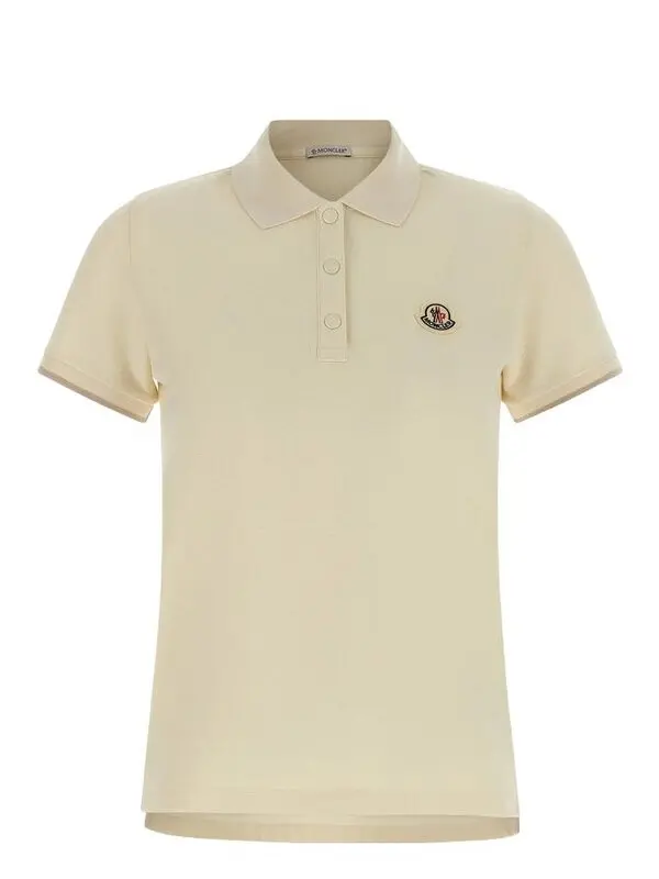 Moncler Polo Shirt - White