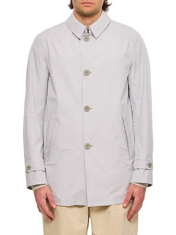 Herno Waterproof Trench Coat - Multicolor