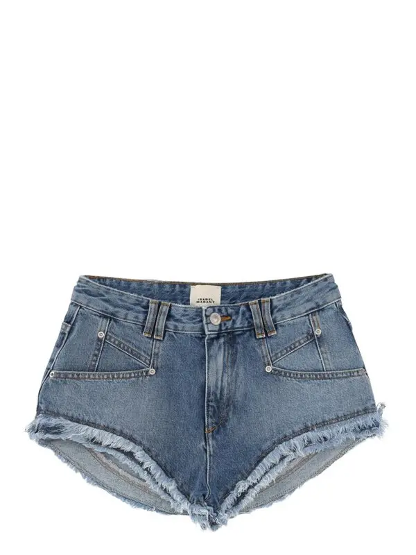 Isabel Marant Étoile Denim Shorts - Blue
