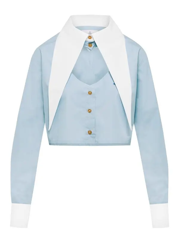 VIVIENNE WESTWOOD Cropped Shirt - Multicolor