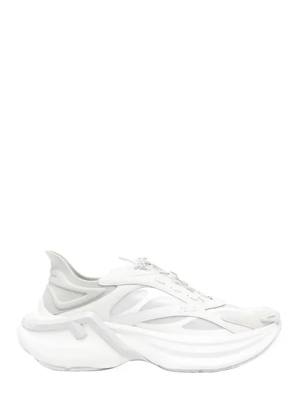 Fendi Low Top Sneakers With Logo - White