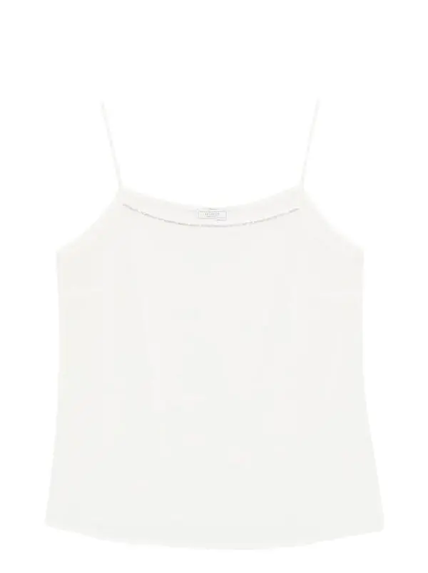 Peserico Silk Blend Camisole - White