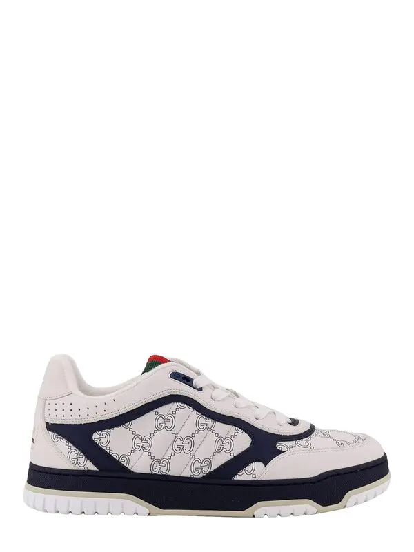 Gucci Re-web Leather Sneakers - Multicolor