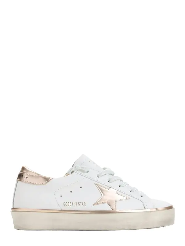 GOLDEN GOOSE Hi Star Sneakers - Multicolor