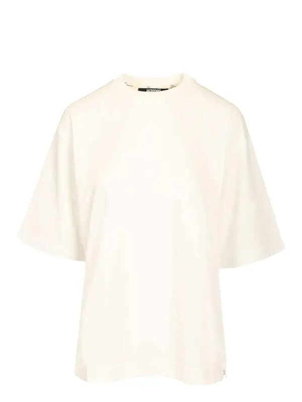 Jacquemus Ventadou Paper-effect T-shirt - White