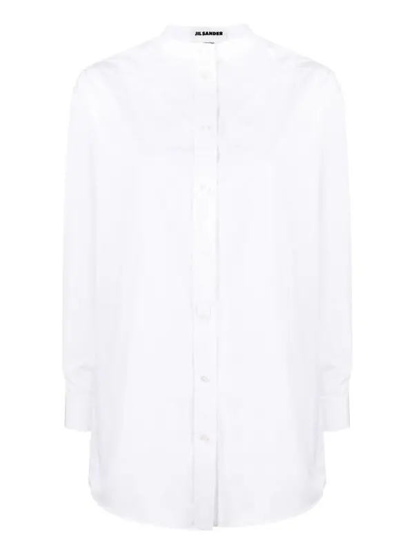 JIL SANDER Wednesday Straight Fitted Shirt - White
