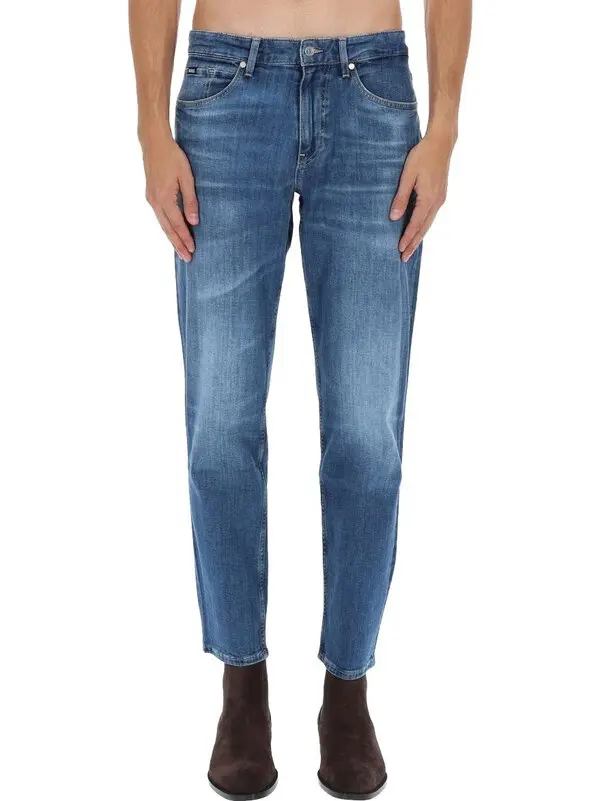 BOSS Maine Regular Fit Jeans - Blue