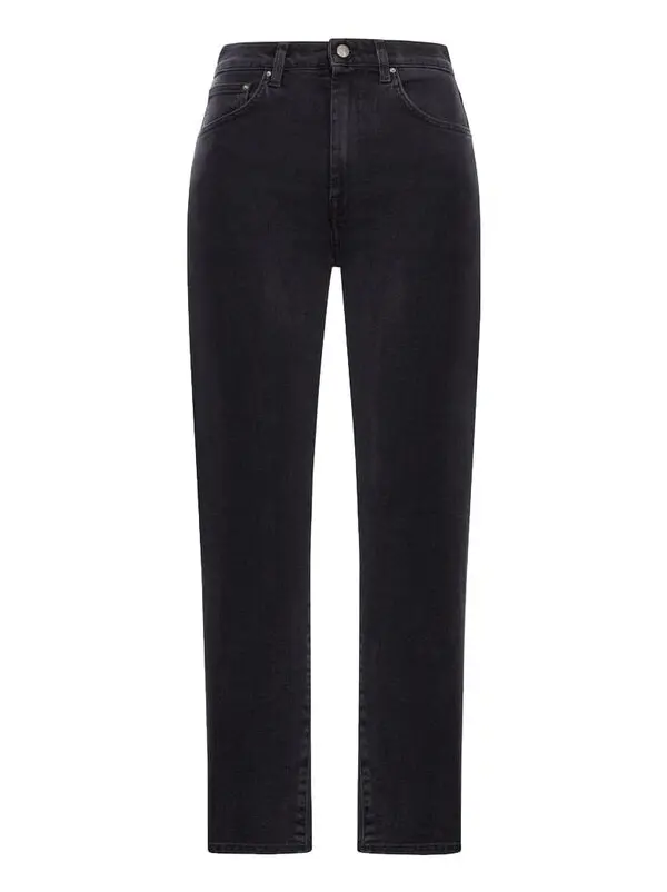 TOTEME Twisted Seam Denim Jeans - Gray