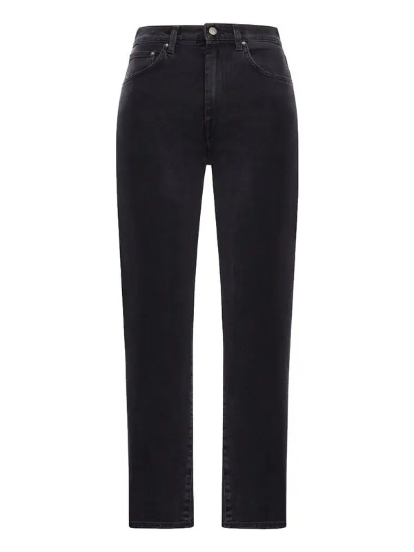 TOTEME Twisted Seam Denim Jeans - Gray