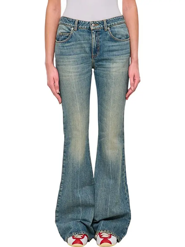 Alexander McQueen Flared Jeans - Multicolor