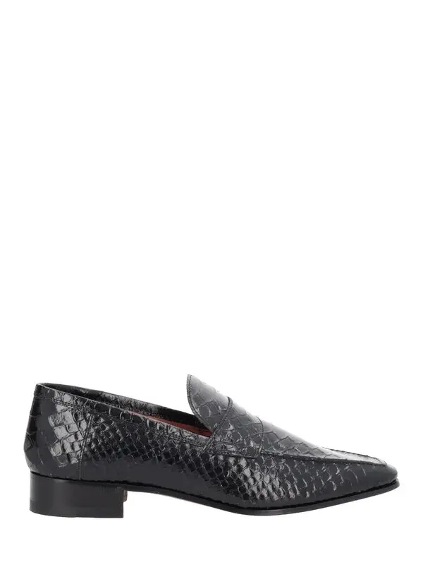 Paris Texas Vincent Moccasins - Black