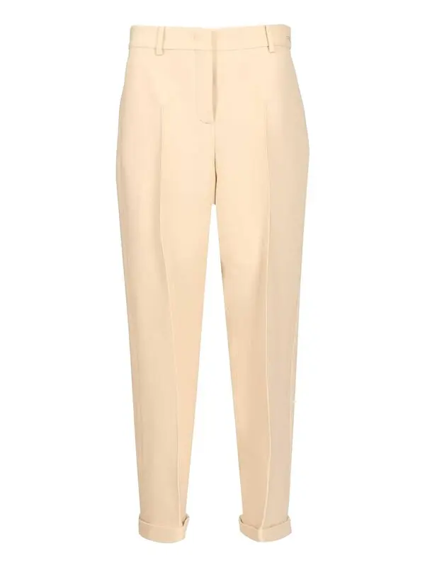 Fendi Wool And Silk Blend Trousers - Multicolor