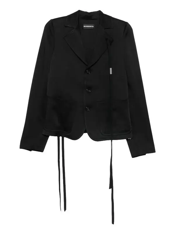 ANN DEMEULEMEESTER Jackets Fitted Jackets - Black