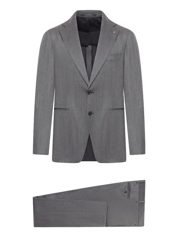 Tagliatore Tailored Wool Suit - Multicolor