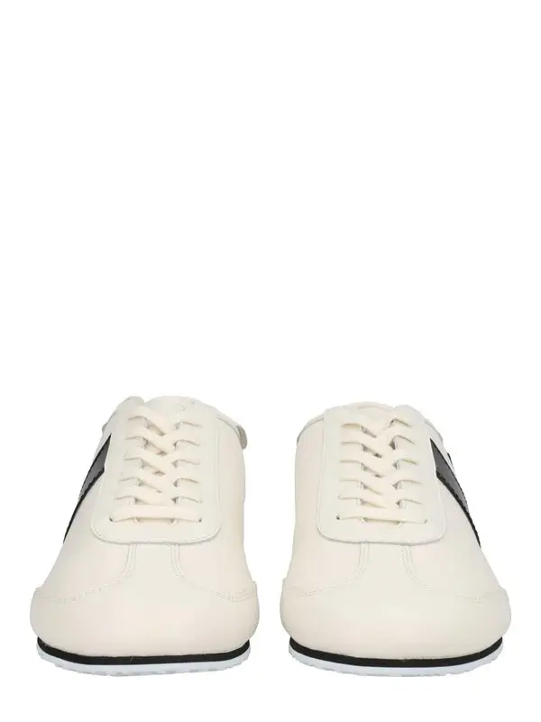 MARINE SERRE Astra Leather Sneakers - White