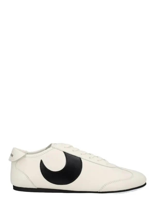 MARINE SERRE Astra Leather Sneakers - White