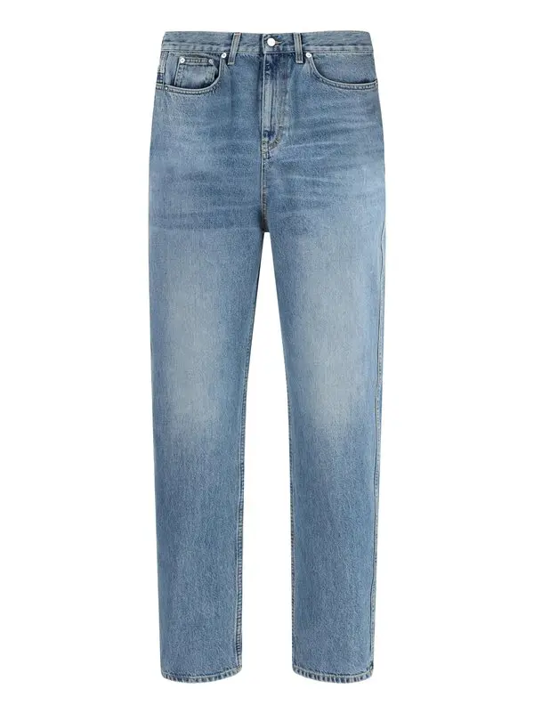 Gucci Slim-fit Certified Cotton Denim Pants - Blue