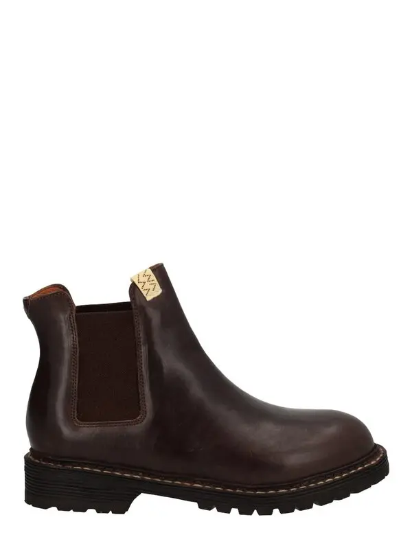 Visvim Leather Chelsea Boots - Brown