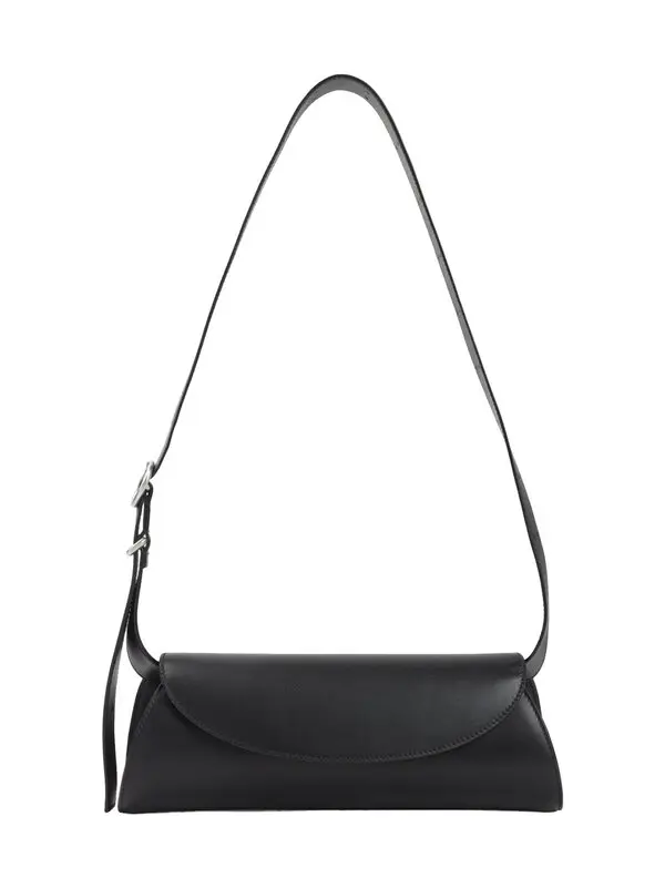 JIL SANDER Cannolo Handbag - Black