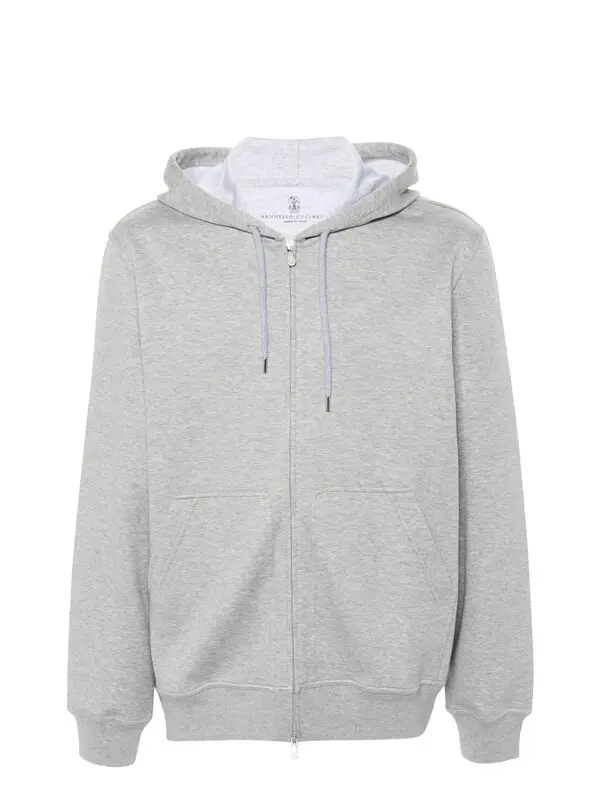 Brunello Cucinelli Cotton Blend Hoodie - Multicolor