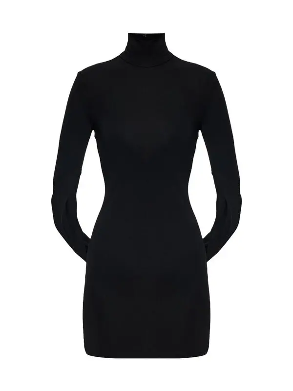 Alexander Wang Mini Draped Dress - Black