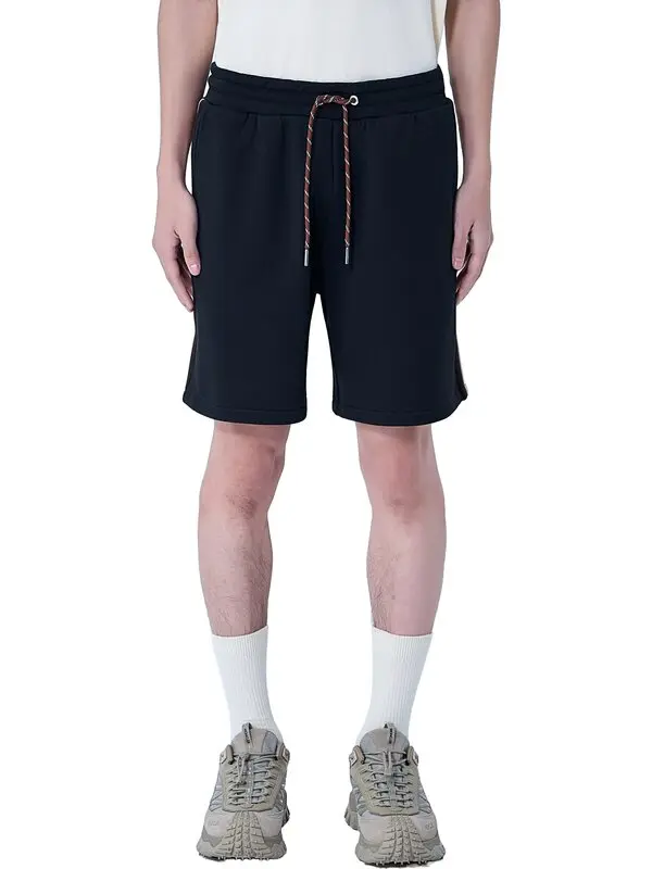 Moncler Drawstring Jersey Shorts - Black