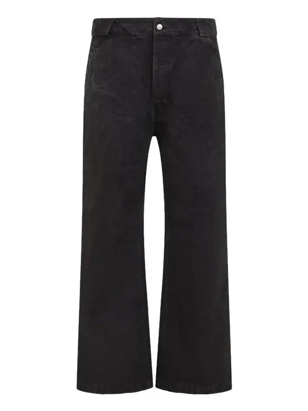 Fear Of God Denim Wide-leg Jeans - Black