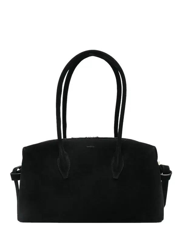 Yuzefi Suede Tote Bag - Black