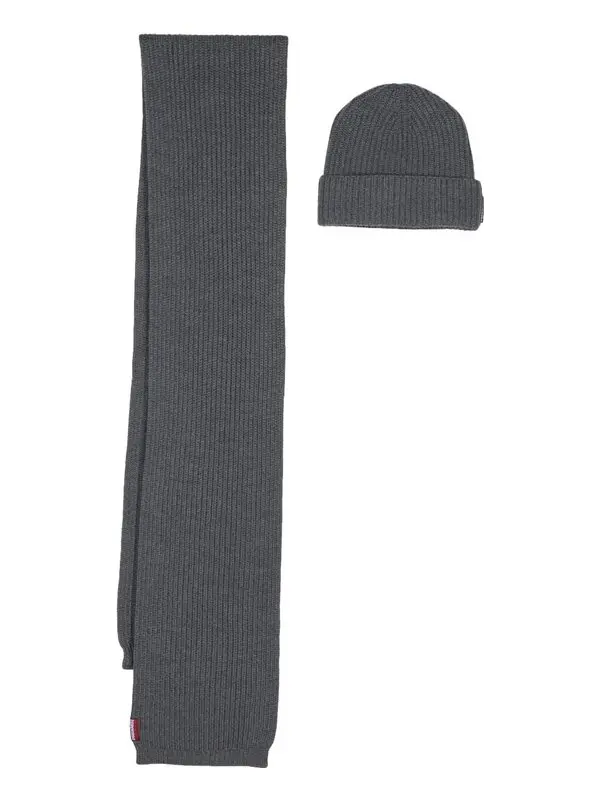 Dsquared2 Ribbed Knit Set - Gray