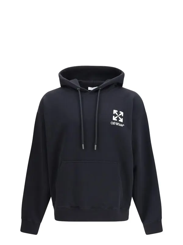 Off-White Small Arrow Skate Hoodie - Black
