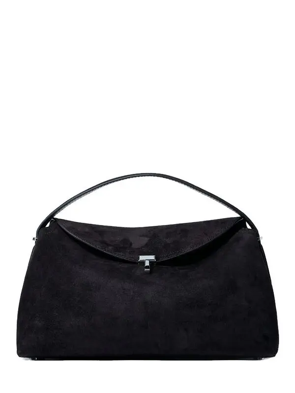 TOTEME Suede Shoulder Bag - Brown