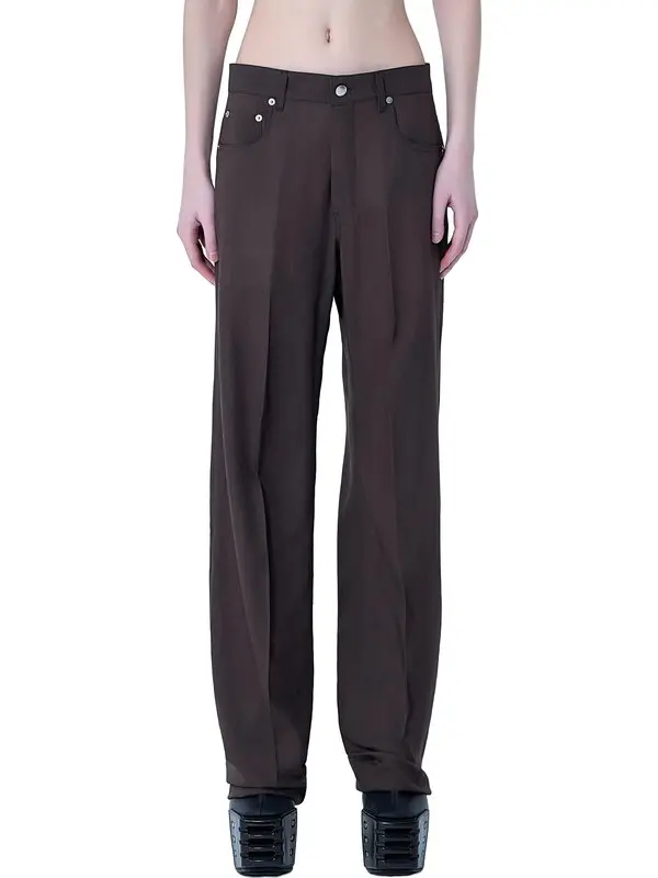 Rick Owens Tailored Geth Wool Trousers - Multicolor
