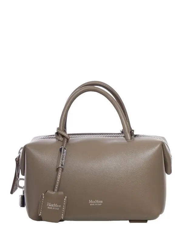 Max Mara Small Leather Top Handle Bag - Multicolor