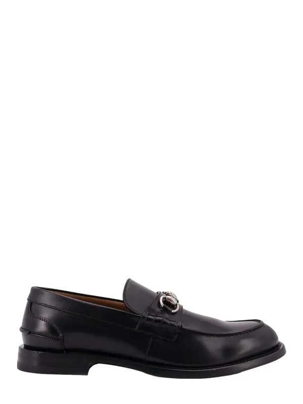 Gucci Leather Loafers - Multicolor
