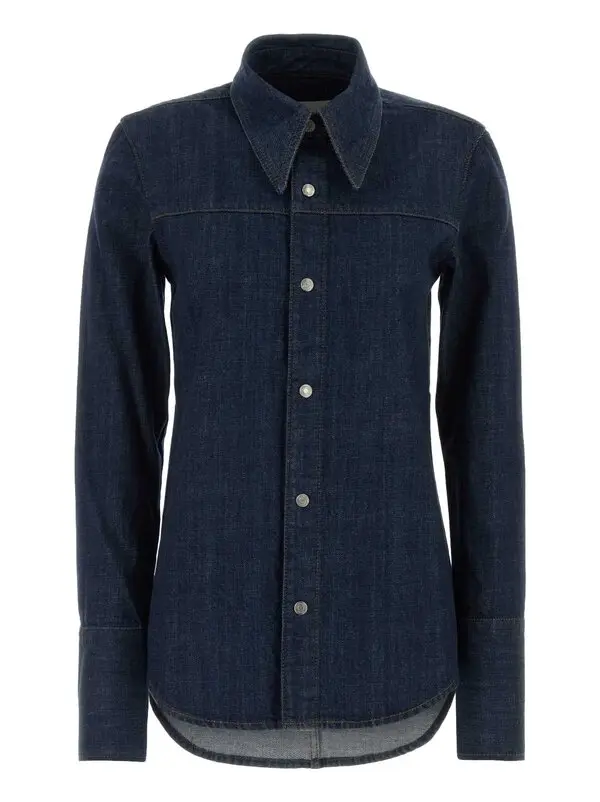 AMI Paris Denim Shirt - Blue