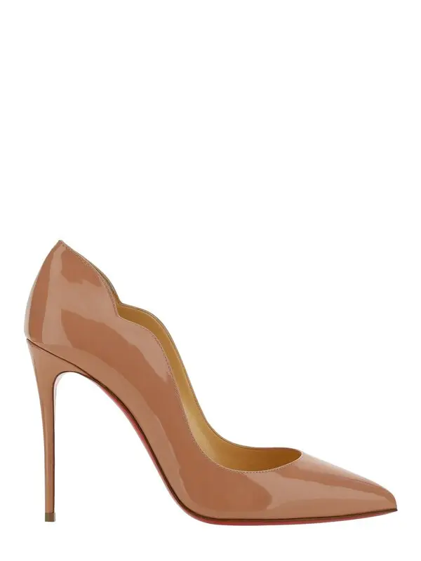 CHRISTIAN LOUBOUTIN Hot Chick Patent Leather Stiletto Pumps - Pink