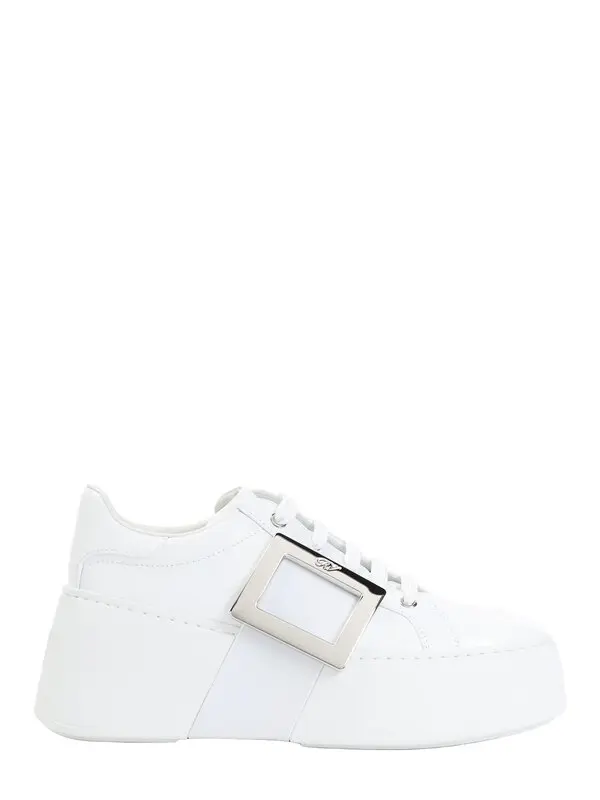 ROGER VIVIER Viv` Skate Sneakers - White