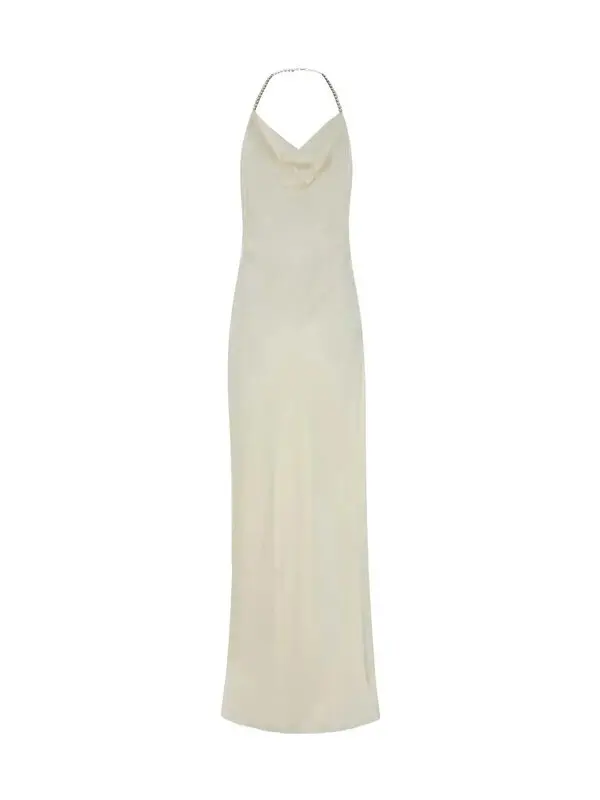 Stella McCartney Maxi Dress With Chain Detail - Multicolor