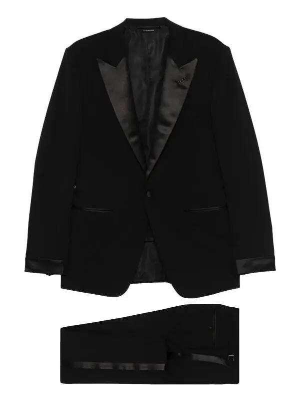TOM FORD Suits Single Breasted Suits - Black
