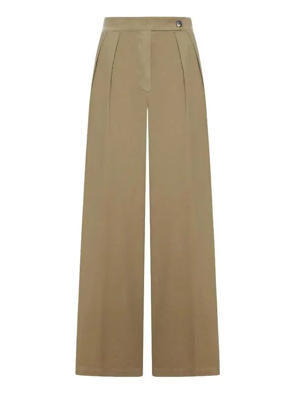 Dries Van Noten Pleated Wide-leg Trousers - Multicolor