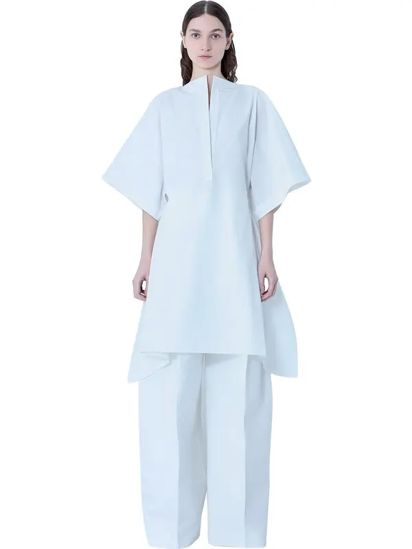 Jacquemus La Tunique Moisson Tunic Dress - White