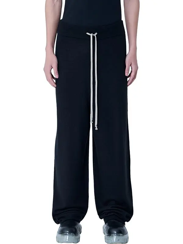 Rick Owens Drawstring Track Pants - Black