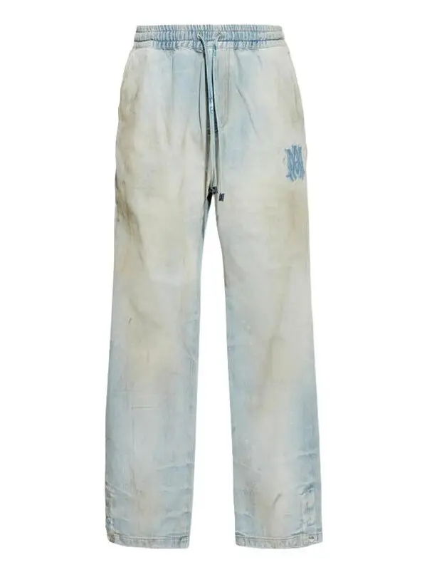 Amiri Denim Wide-leg Jeans - Blue