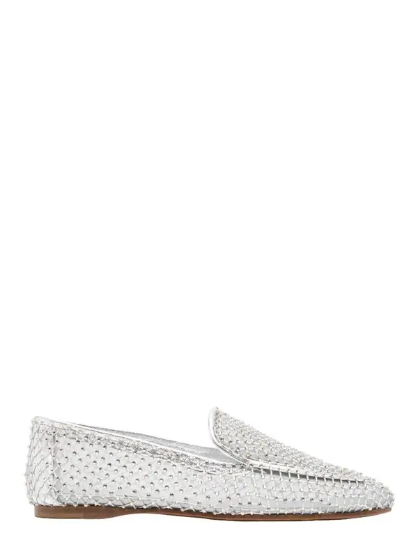 FORTE_FORTE Embellished Mesh Loafers - Multicolor