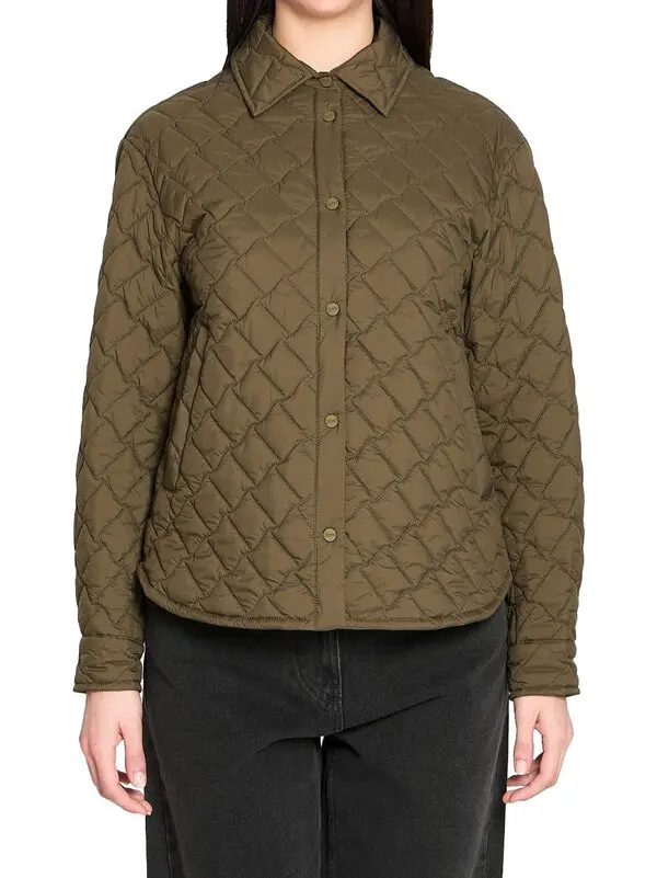 Herno Quilted Nylon Shirt Jacket - Multicolor
