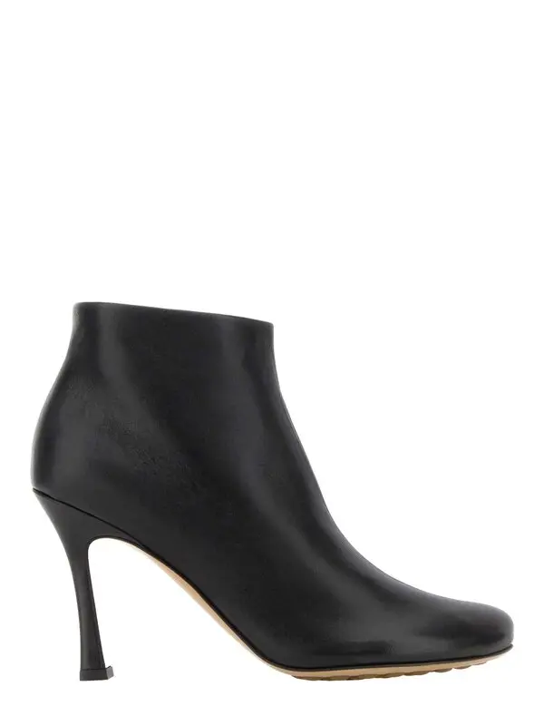 Bottega Veneta Nappa Leather Rana Ankle Boots - Black