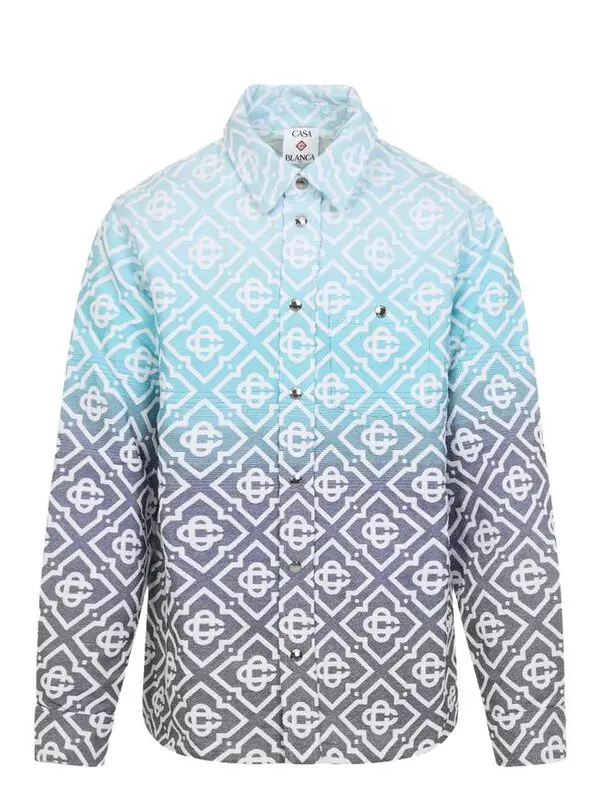 Casablanca Jackets Shirt Jackets - Blue