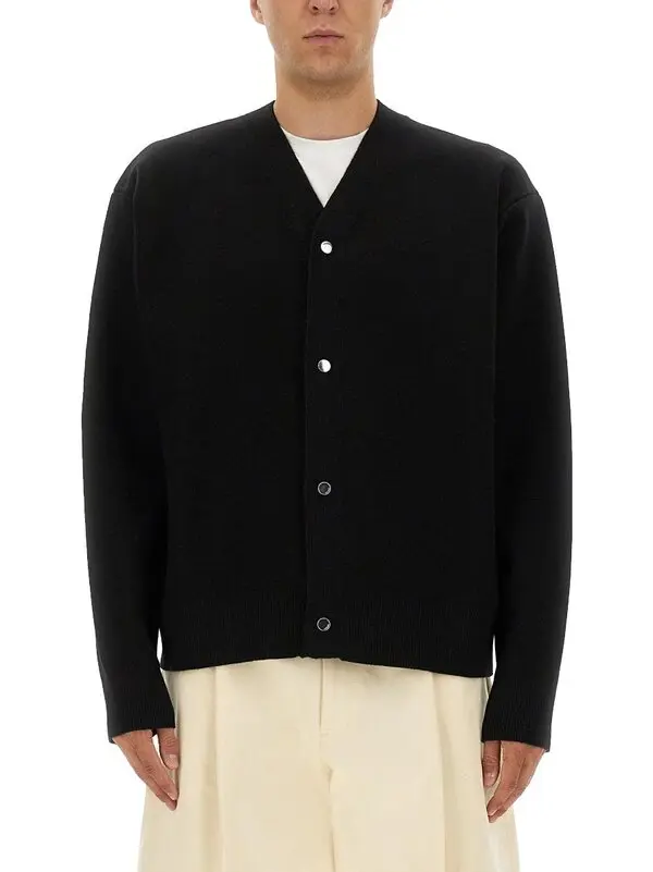 Jacquemus Double Cardigan - Black