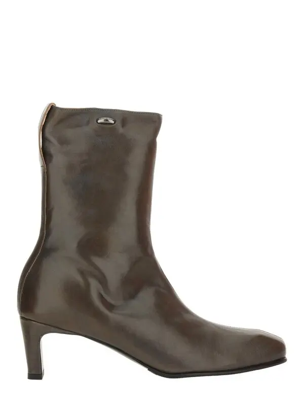 Our Legacy Karasu Leather Ankle Boots - Brown